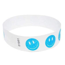 Paper Wristbands in SMILEY FACE Designs | Eventwristbands.com