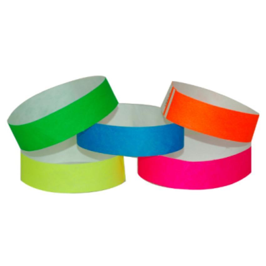 1" Tyvek Wristbands | Color Wristbands - Event Wristbands