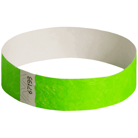 Color Paper Event Wristbands | Stunning Neon & Bright Colors