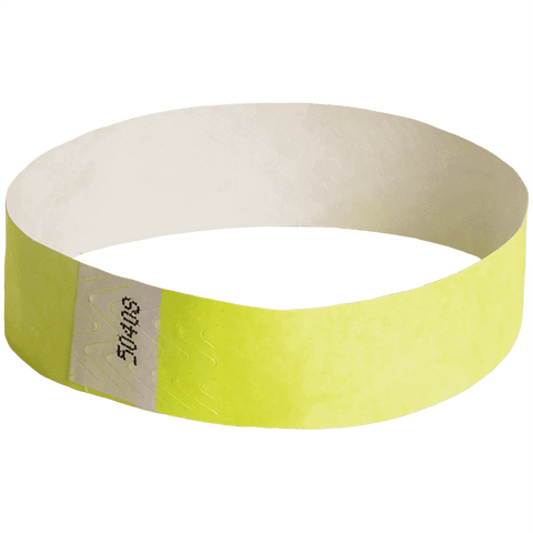 Color Paper Event Wristbands | Stunning Neon & Bright Colors
